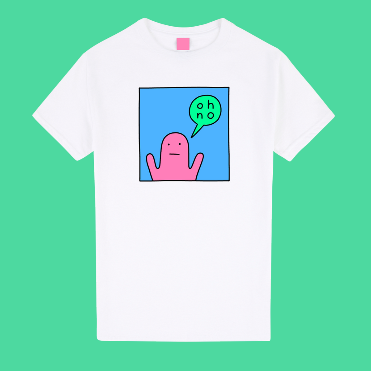 'Blob' T-shirt – The Oh No Shop