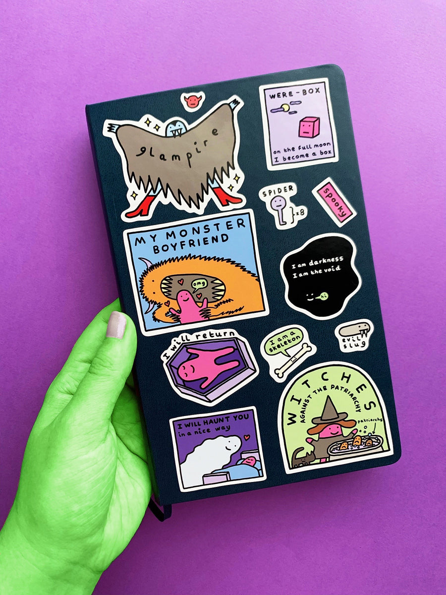 A5 'SPOOKY' STICKER SHEET – The Oh No Shop